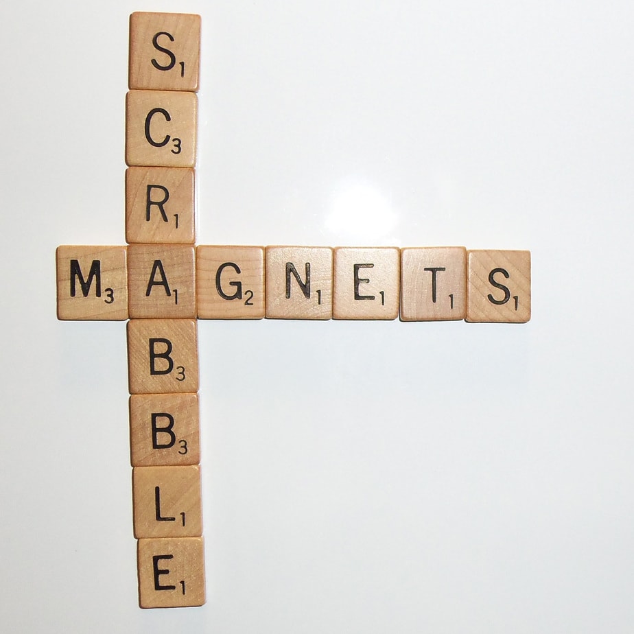 Scrabble Magnets - Cutesy Crafts