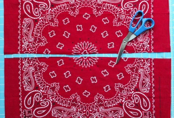 Girls Bandana Skirt Tutorial - Cutesy Crafts