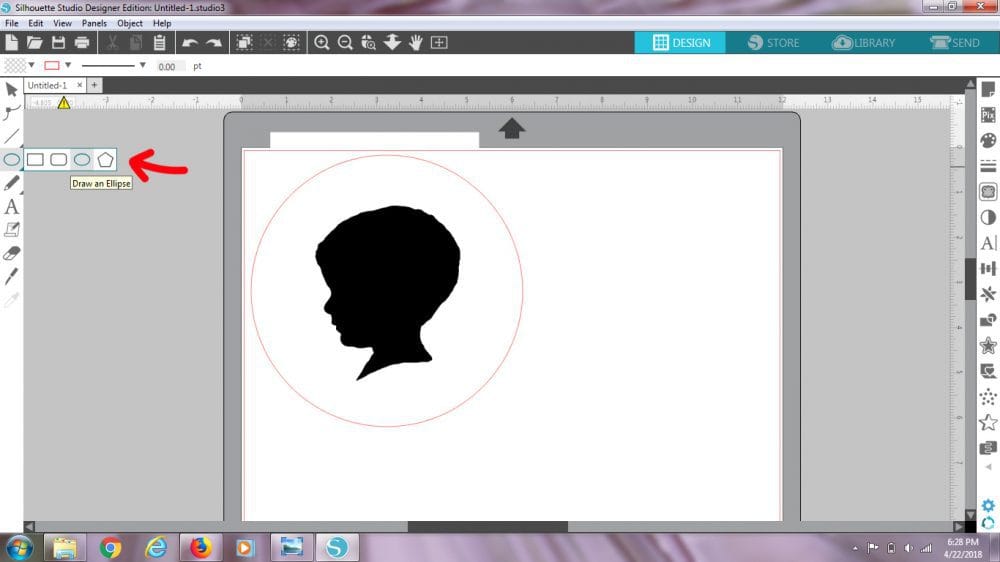 How to Turn a Photo into a Silhouette - Cutesy Crafts