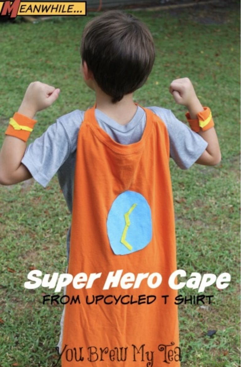 DIY Superhero Costumes - Cutesy Crafts