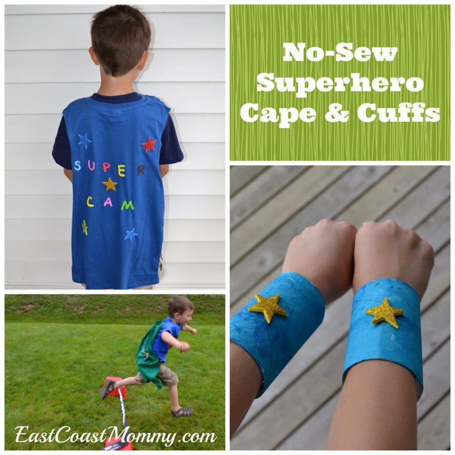 DIY Superhero Costumes - Cutesy Crafts