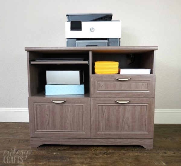 Easy Home Office and File Organization Ideas - Cutesy Crafts