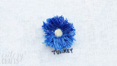 How to do the Turkey Stitch - Cutesy Crafts