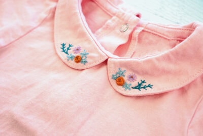 How to Embroider on Clothing by Hand - Cutesy Crafts