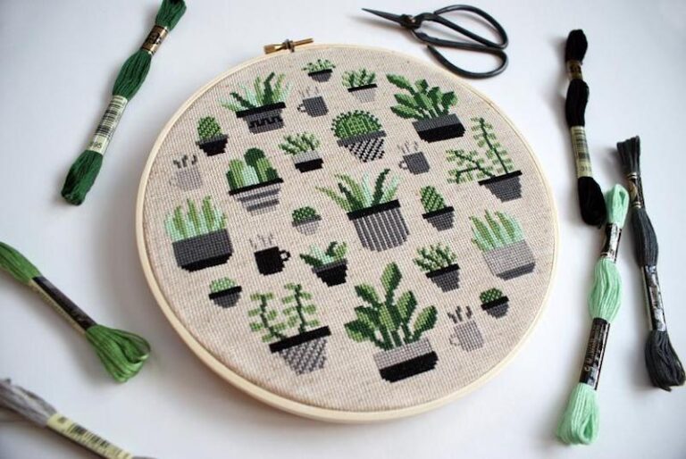 25+ Modern Cross Stitch Kits (All Skill Levels!) - Cutesy Crafts