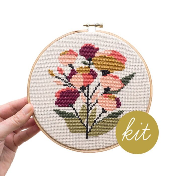25+ Modern Cross Stitch Kits (All Skill Levels!) - Cutesy Crafts