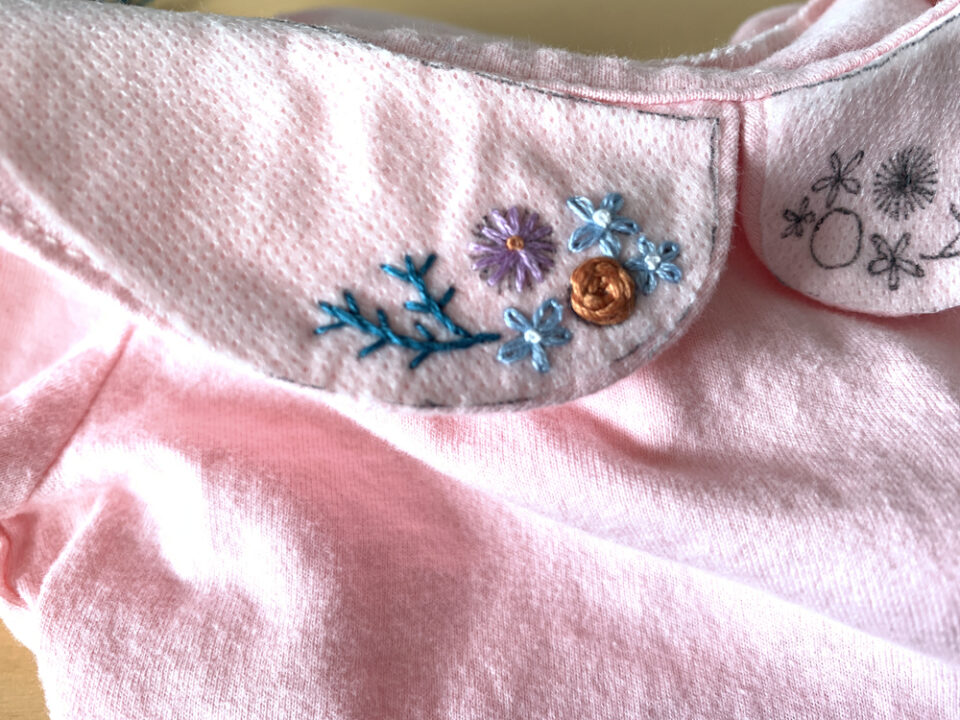 Embroidered Onesie Tutorial - Cutesy Crafts