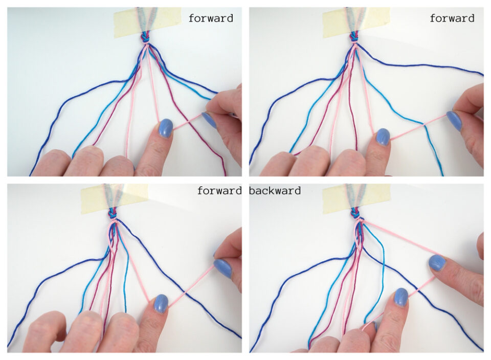 How to Make a Diamond Friendship Bracelet - Cutesy Crafts