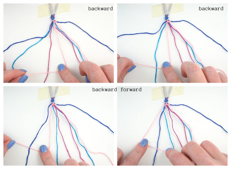 How to Make a Diamond Friendship Bracelet - Cutesy Crafts