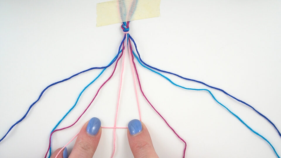 How to Make a Diamond Friendship Bracelet - Cutesy Crafts