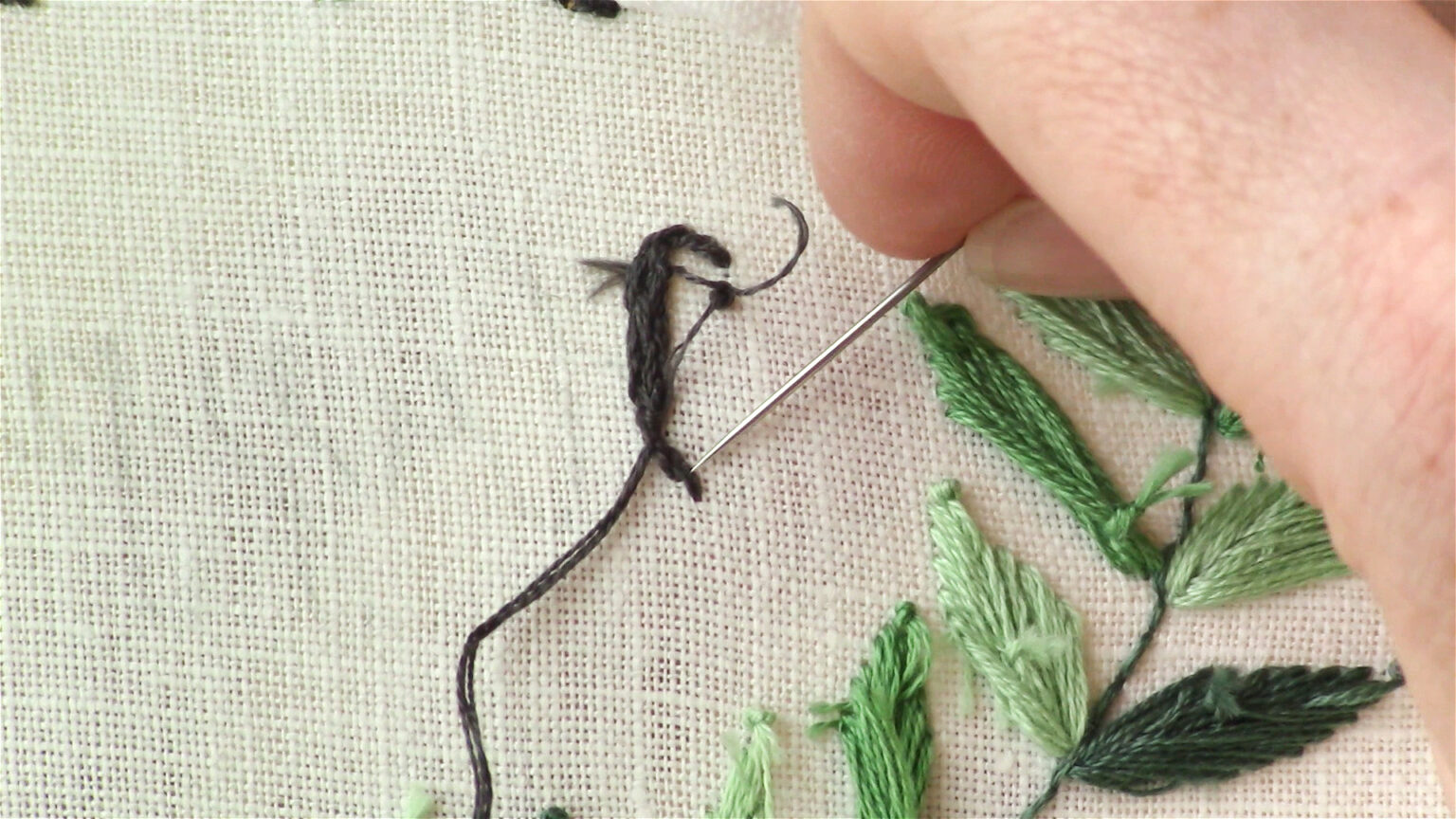 How to Embroider Letters by Hand - Cutesy Crafts