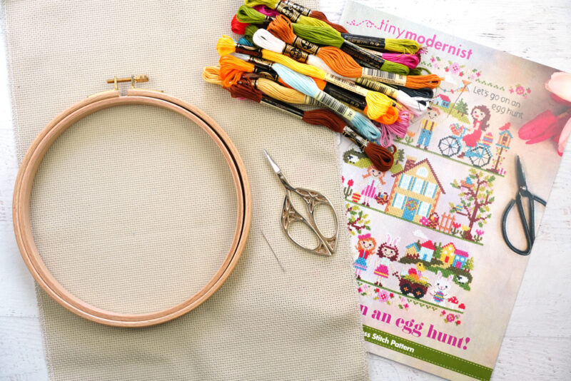How to Cross Stitch for Beginners - Cutesy Crafts
