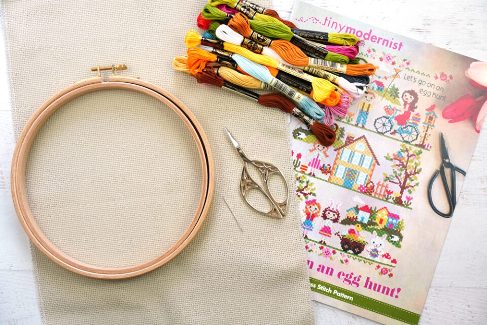 How to Cross Stitch for Beginners - Cutesy Crafts