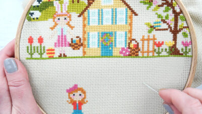 How to Cross Stitch for Beginners - Cutesy Crafts